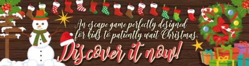 Christmas Escape Room - Santa's List (Ages 8+) - Treasure hunt 4 Kids