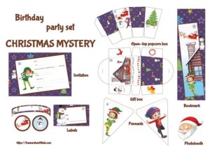 Christmas party decorations & supplies - Treasure hunt 4 Kids