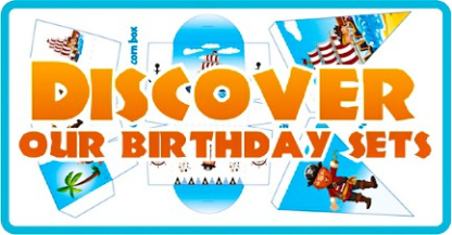 Printable Birthday Party Kits - Treasure hunt 4 Kids
