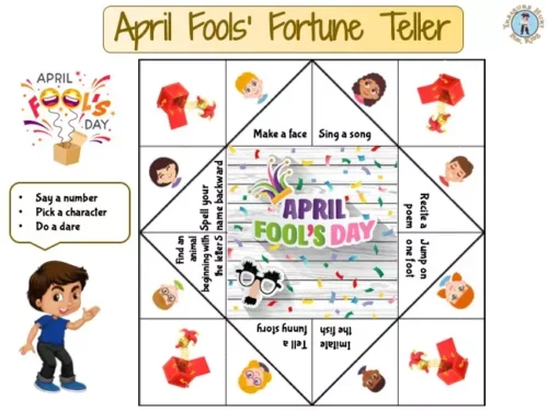 April Fools' Day Printable Activities - Free PDF Games for Kids ...