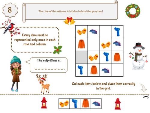 Christmas Detective Adventure - Mystery Kit for Ages 4–5 - Treasure ...