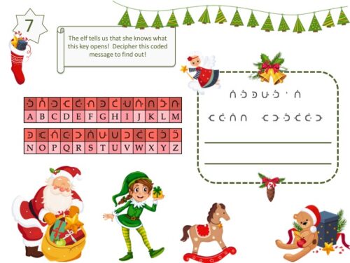 Christmas Escape Room - Santa's List (Ages 8+) - Treasure hunt 4 Kids