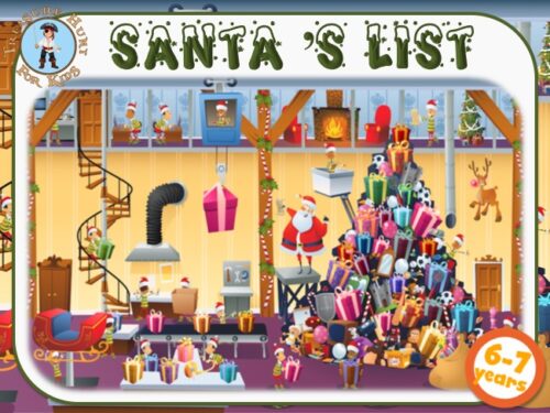 Christmas escape game set - Treasure hunt 4 Kids - Print & play activity