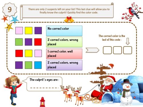 Christmas Investigation game - Printable Mystery for Ages 8+ - Treasure ...