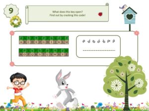 Easter Egg Game - Egg Hunt Activity - Treasure hunt 4 Kids