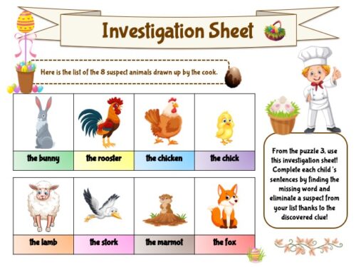 Easter Mystery Game - The Chocolate Kingdom (Ages 6–7) - Treasure hunt ...
