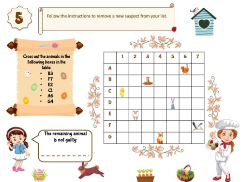 Easter Mystery Game - The Chocolate Kingdom (Ages 6–7) - Treasure hunt ...