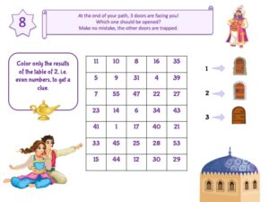 Fairy Tale party game - Print & Play game kit - Treasure hunt 4 Kids