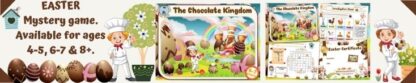 Easter Mystery Game - The Chocolate Kingdom (Ages 6–7) - Treasure hunt ...