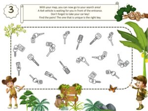 Scavenger Hunt in the Jungle - Treasure hunt 4 Kids