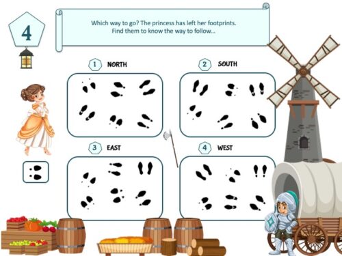 Medieval Party Game - Treasure hunt - Treasure hunt 4 Kids