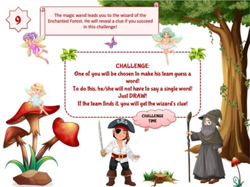 Pirates & Fairies Treasure Hunt (Ages 6-7) - Treasure hunt 4 Kids ...