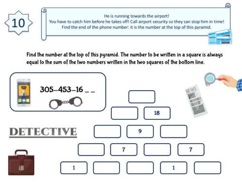 Detective Academy Mystery Game – Printable Kit (Ages 8+) - Treasure ...