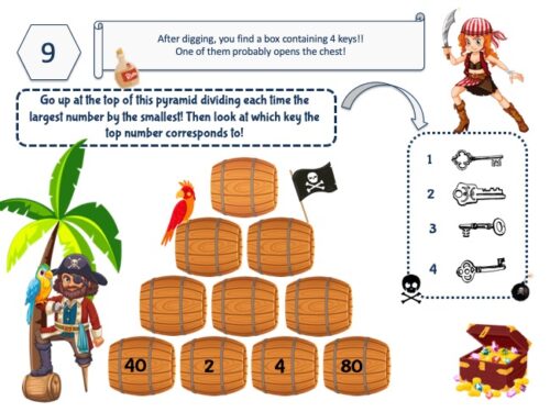 The Treasure of the Pirate Island - Treasure hunt 4 Kids
