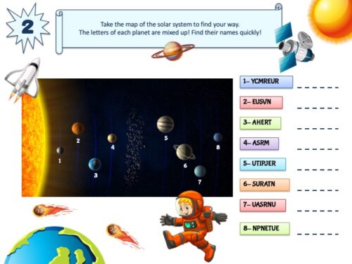 Space Party Game - Printable Mystery Adventure for Kids 8+ - Treasure ...