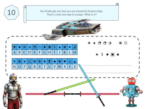 Star Wars Escape Room - Treasure hunt 4 Kids