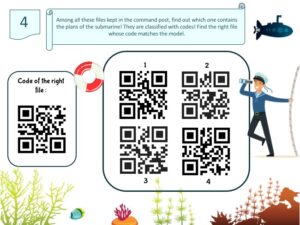 Submarine Escape Room - Deep Sea Lockdown - Treasure hunt 4 Kids