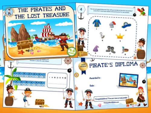 The Pirates and the lost treasure - Treasure Hunt - Treasure hunt 4 Kids