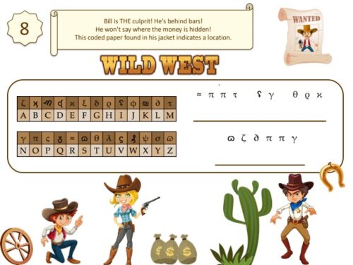Wild West treasure hunt - The Stagecoach Attack (Ages 6-7) - Treasure ...
