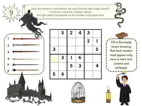 Wizard Party Game - The Magical Mystery Game - Treasure hunt 4 Kids