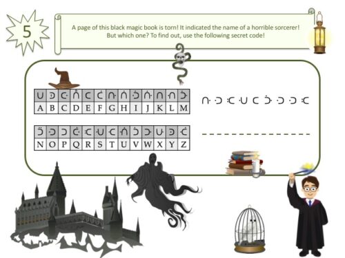 Wizard Party Game - The Magical Mystery Game - Treasure hunt 4 Kids