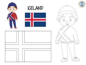 Iceland Coloring Page - Free Printables - Treasure hunt 4 Kids