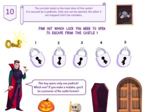 Vampire Escape Room - Dracula's Castle - Treasure hunt 4 Kids