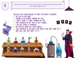 Vampire Escape Room - Dracula's Castle - Treasure hunt 4 Kids