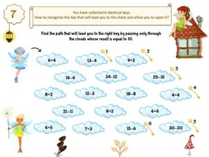 Fairy Treasure Hunt Game - 6-7 years old - Treasure hunt 4 Kids