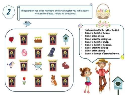 Easter Escape Room - 8-9 years old - Treasure hunt 4 Kids