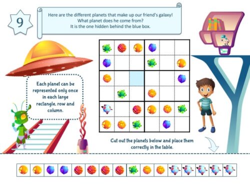 Alien Investigation game - From 8 years old - Treasure hunt 4 Kids