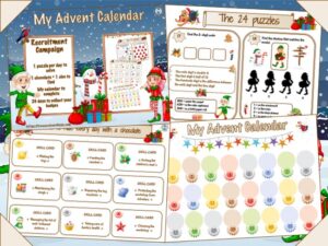 Elf Recruitment Advent Calendar - Treasure hunt 4 Kids
