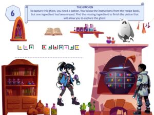 Ghost Hunters Mystery Game - Home Printable Adventure - Treasure hunt 4 ...